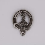 Allison Clan Crest Cap Badge - Grandfather Scottish